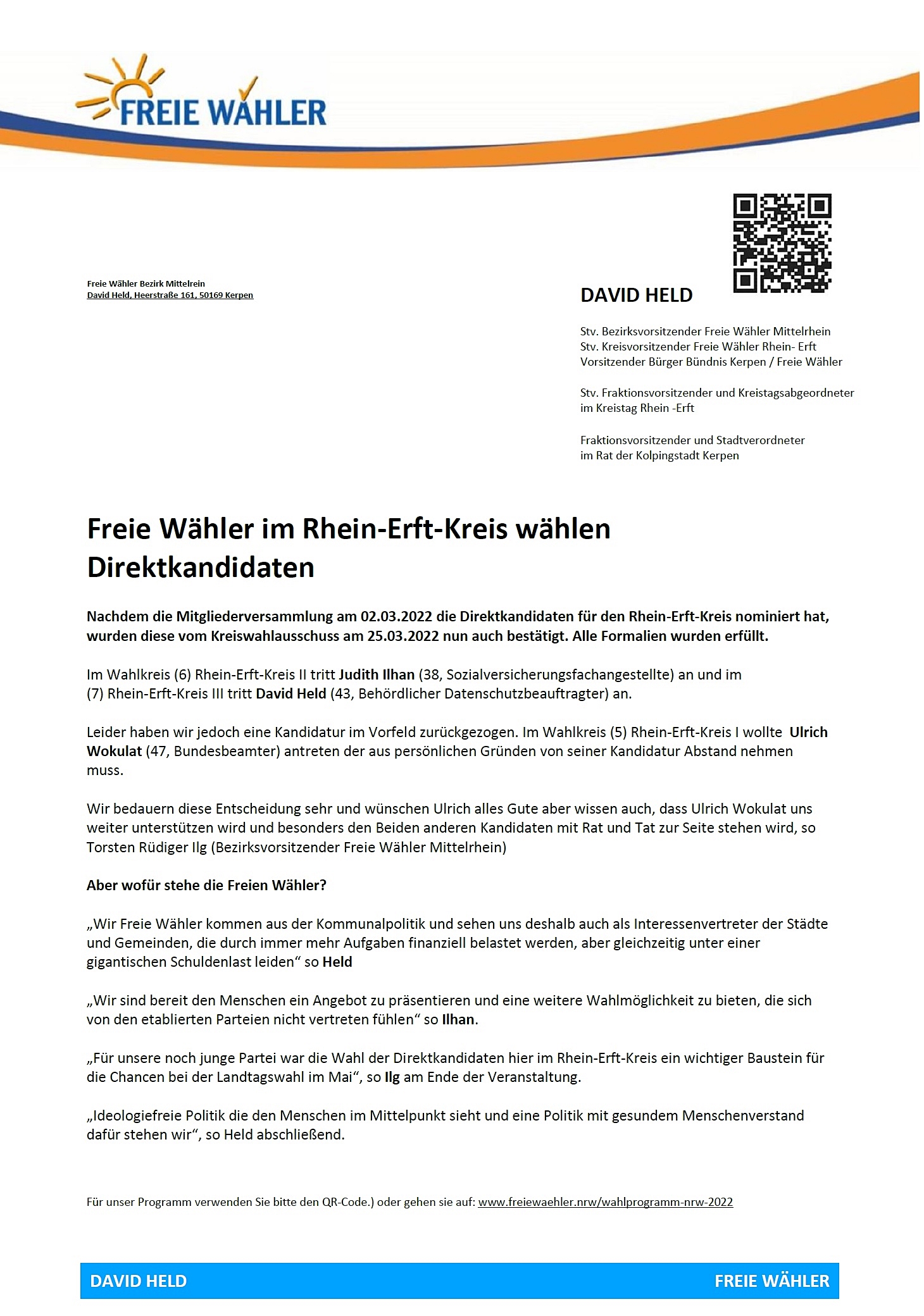 Neuigkeiten – David-Held